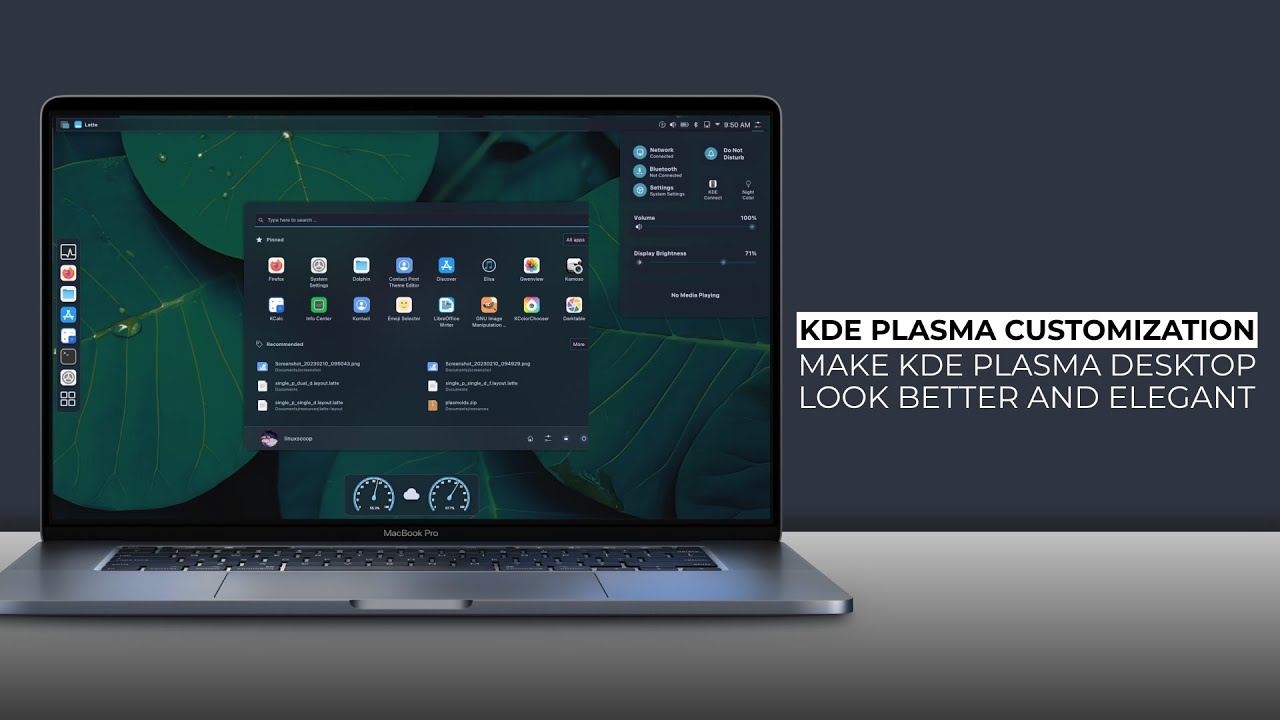 KDE Plasma Customization | Make KDE Plasma Look Better and Elegant