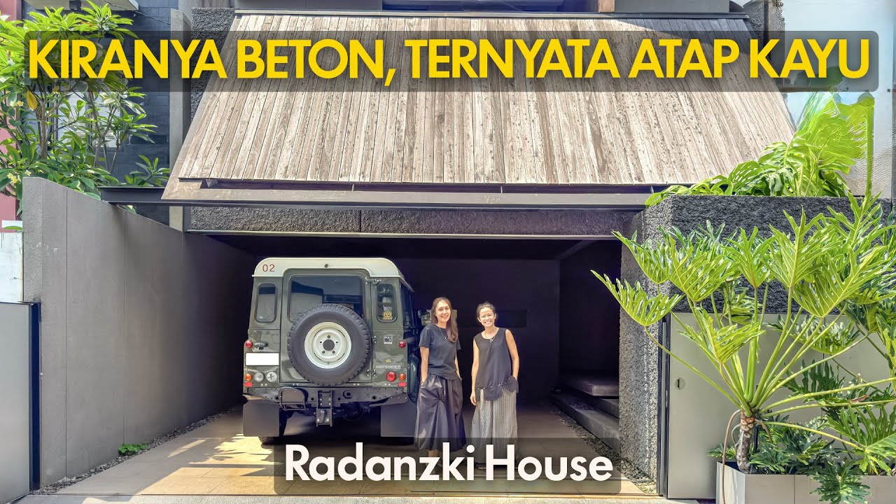 (RUMAH UNIK) Rumah Buatan Arsitek TOP Indonesia! JARANG ADA! :@radanzkihouse
