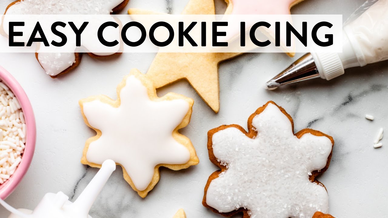 Easy Cookie Icing | Sally's Baking