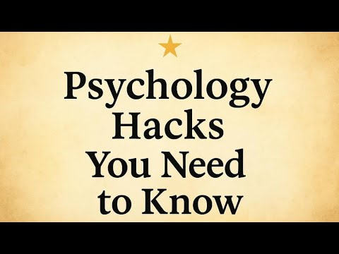 Psychology Hacks You Need to Know #PsychologyFacts #DarkPsychology