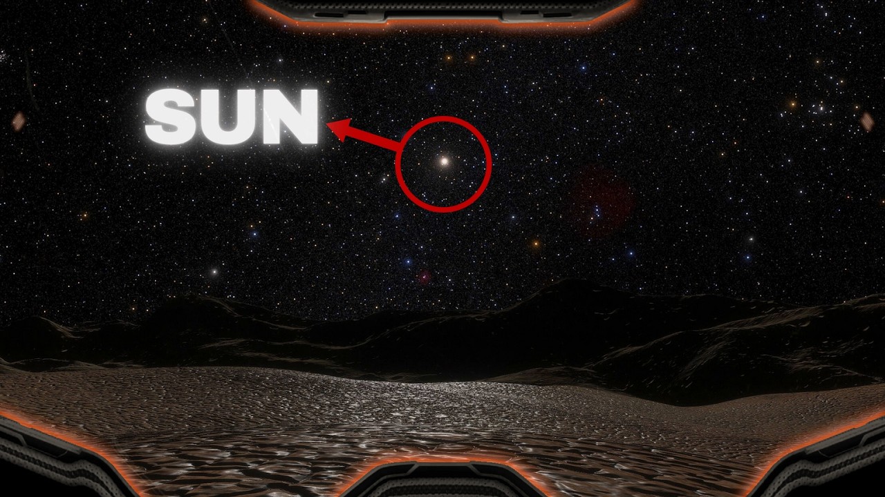 Views from the Solar System Beyond Pluto (Simulation)