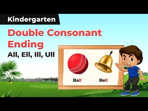 Double Consonant Ending - All, Ell, Ill, Ull | Learning to Read With Phonics | Kindergarten 2024-25
