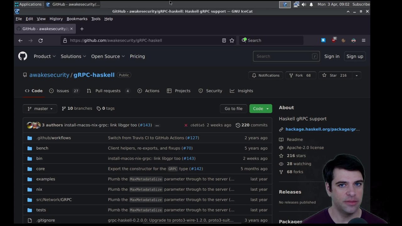 Let's read the gRPC-Haskell source code