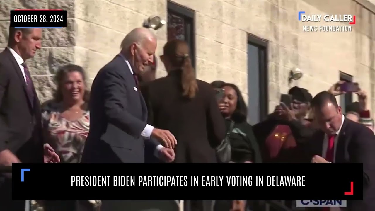 President Biden Participates in Early Voting in Delaware