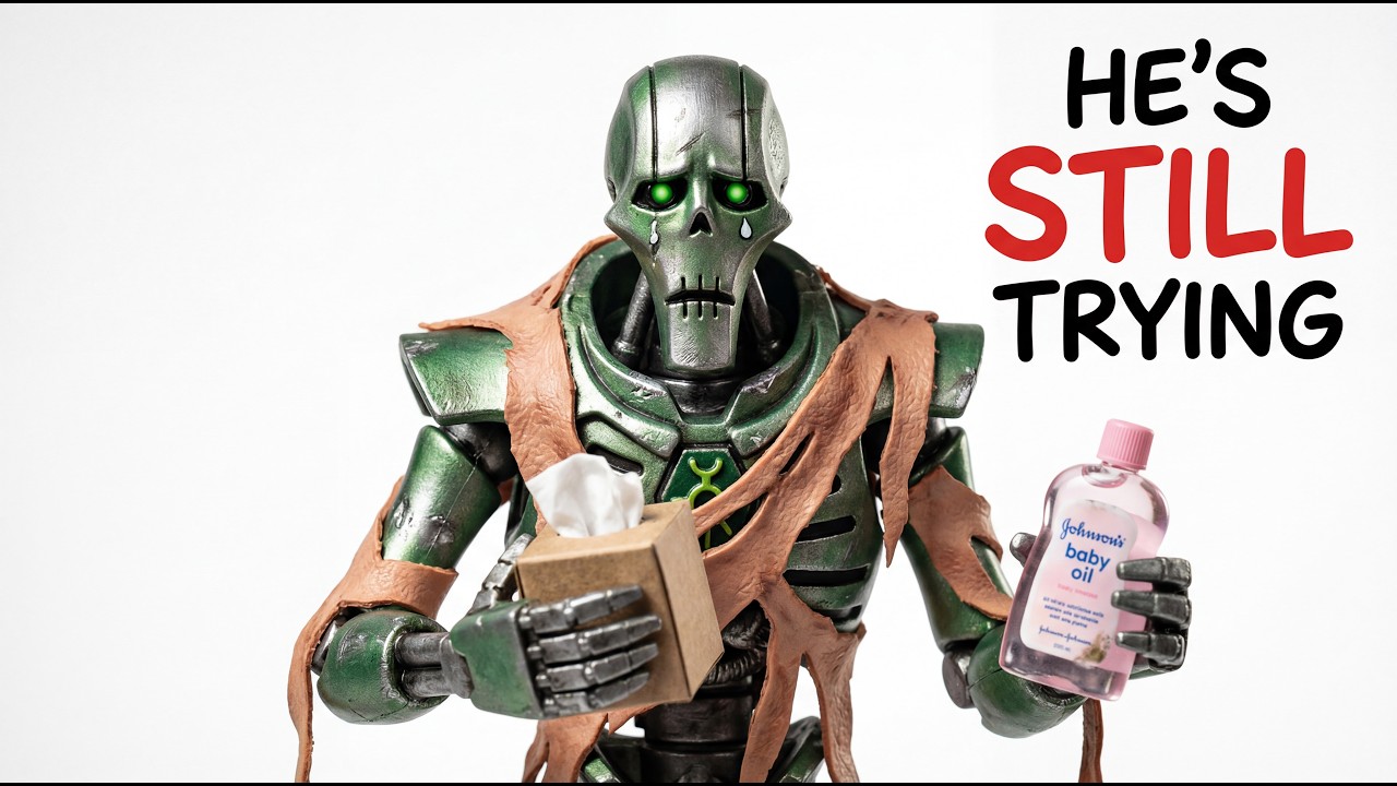 The Necron Who Remembered Having Skin | Flayed Ones & the Biotransference Grief