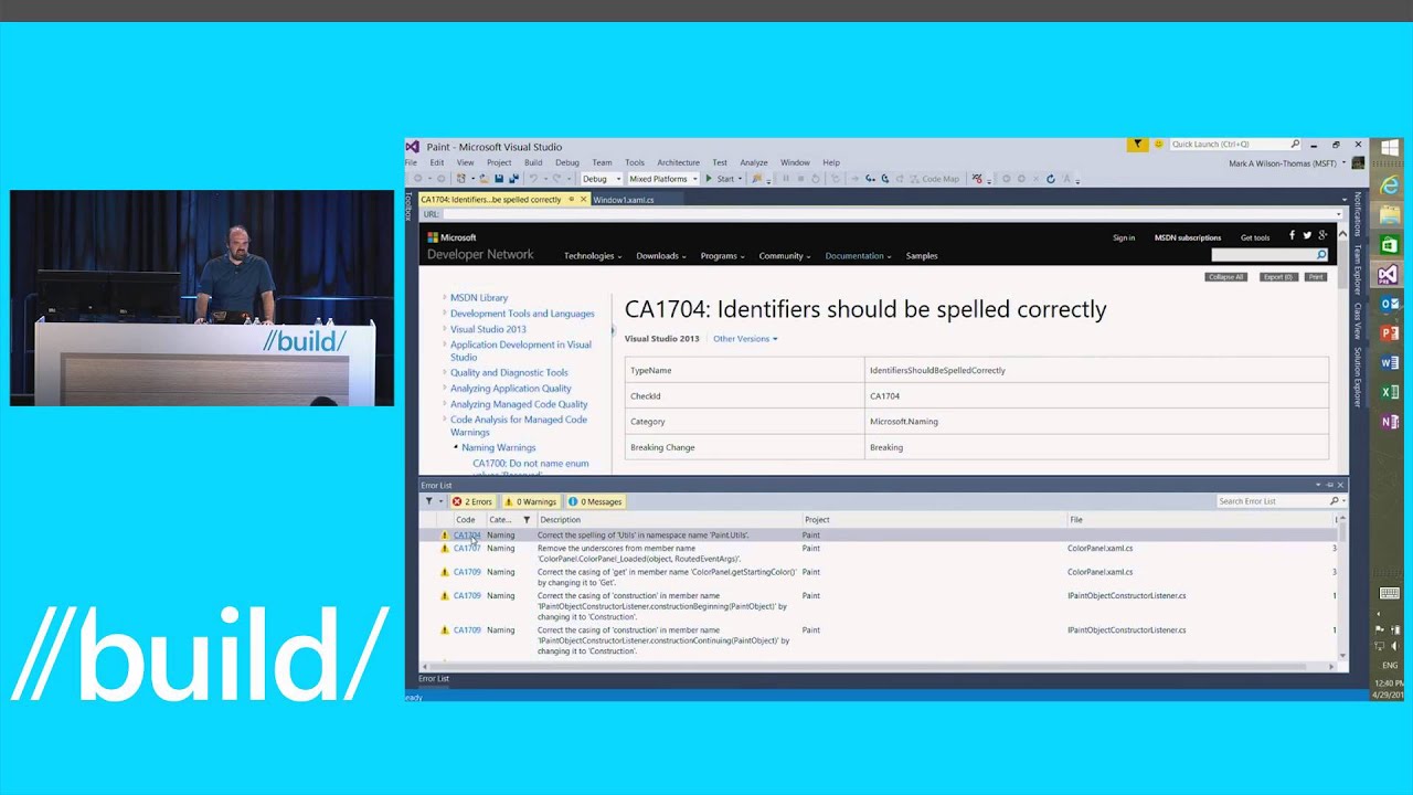 //Build 2015 - Maximize Your Coding Productivity with Visual Studio 2015