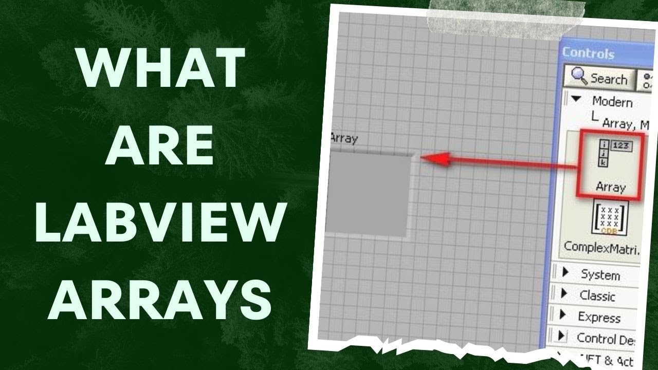 What are LabVIEW Arrays ?? Using Arrays in NI LabVIEW