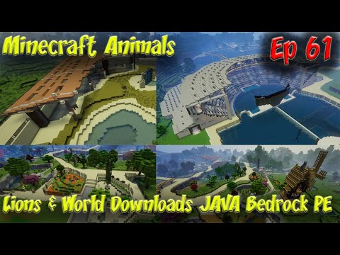 Minecraft Animals Wildlife Park Map Minecraft Animals Zoo Map Minecraft Map