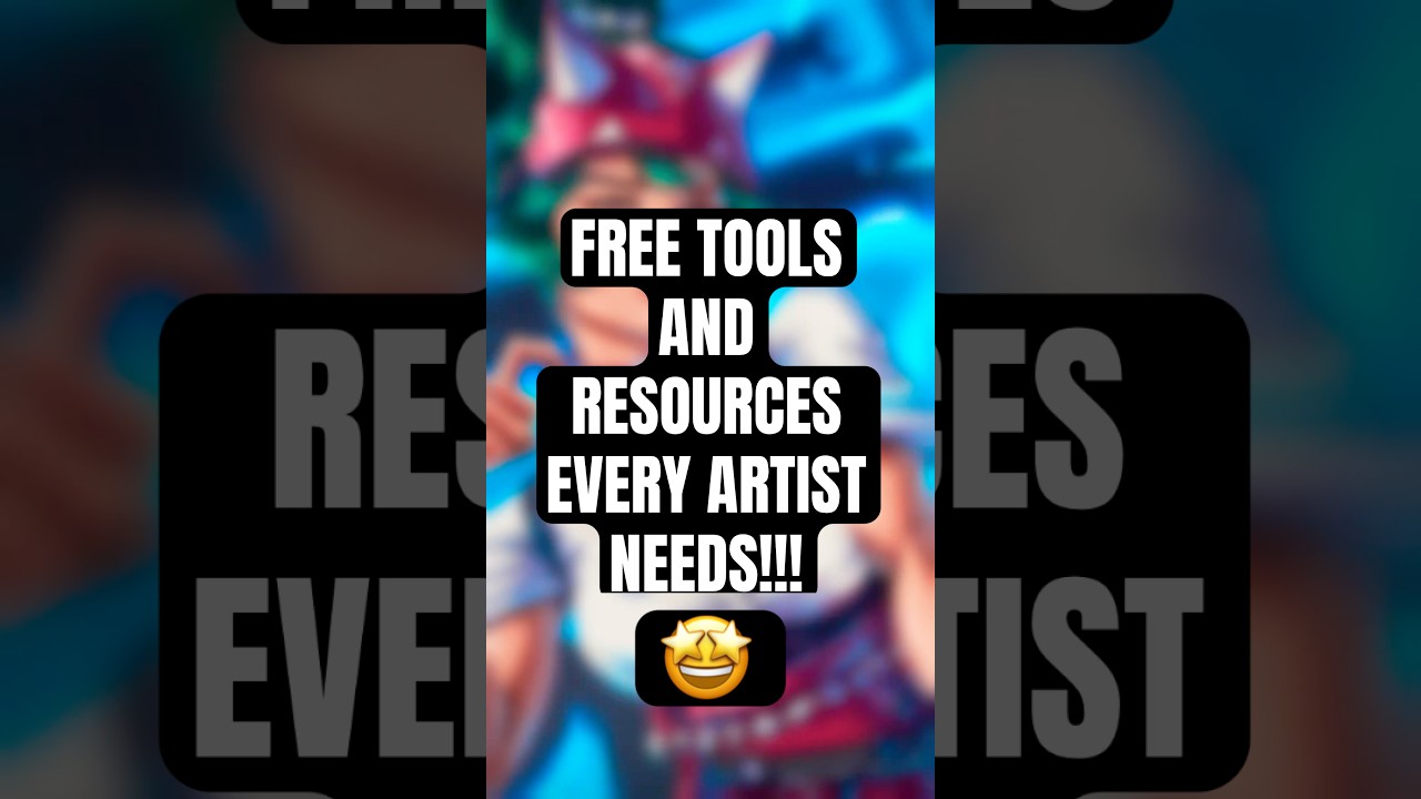 The BEST FREE Tools & Resources Every Artist NEEDS!! ✍️