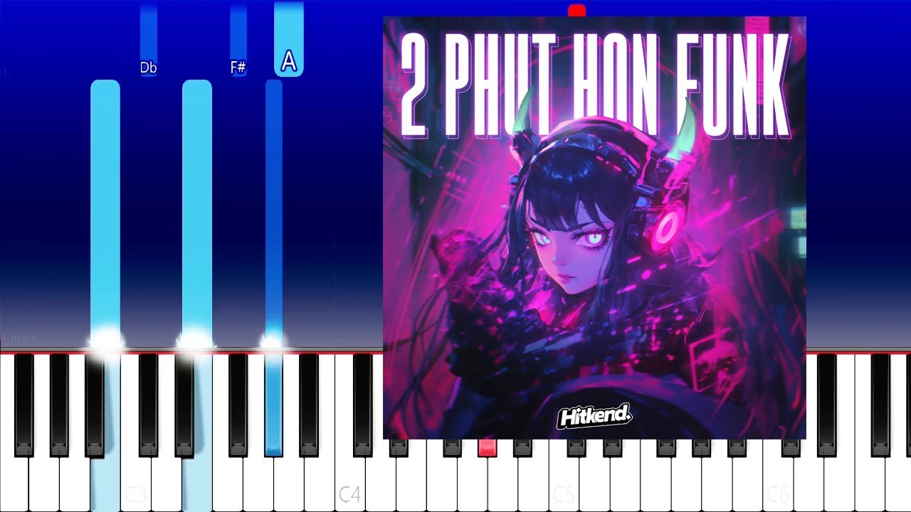 2 PHUT HON FUNK - MGD, KhangMxne (Piano Tutorial)