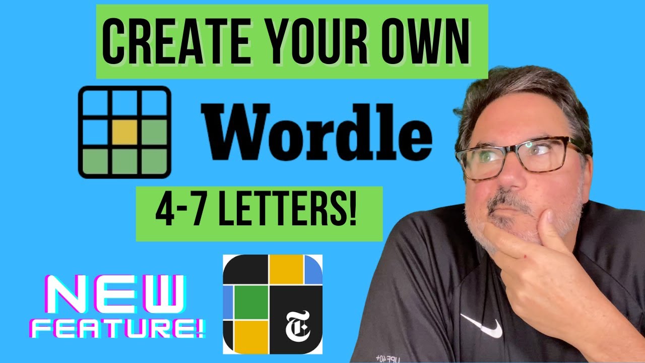 NEW! Make Your Own Wordle! Here's How