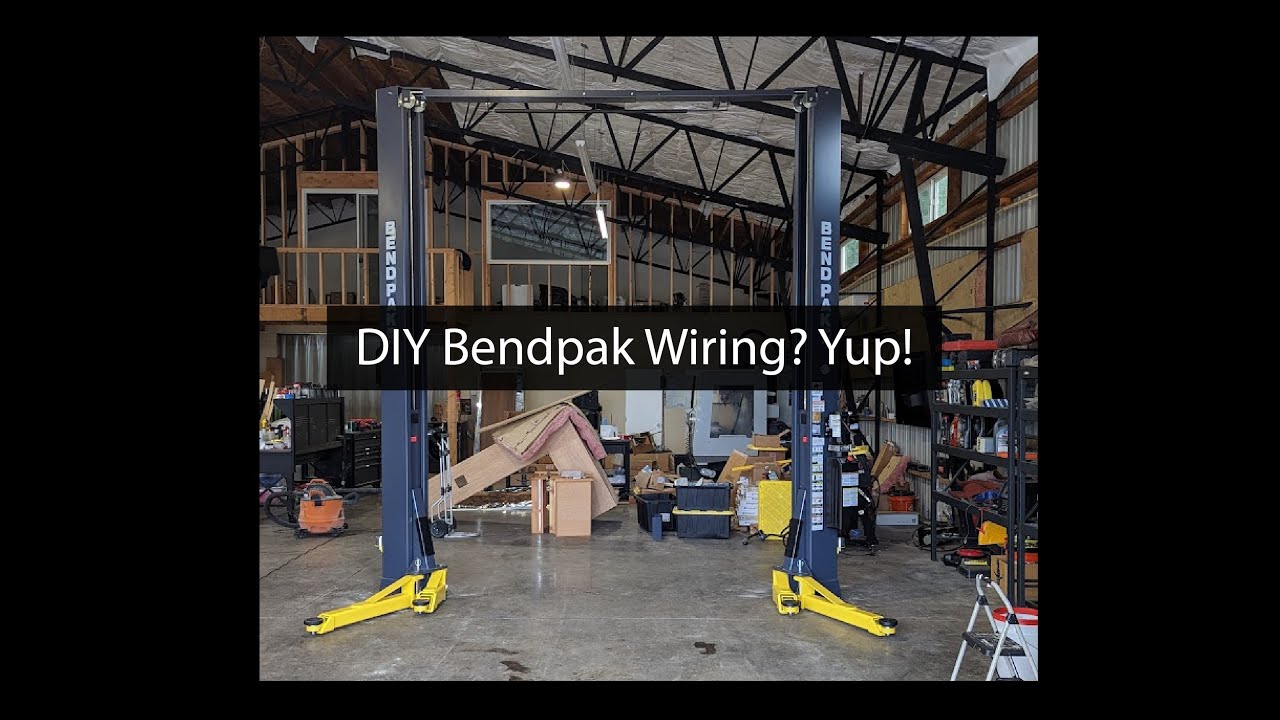 Bendpak 10k Lift DIY Wiring Instructions