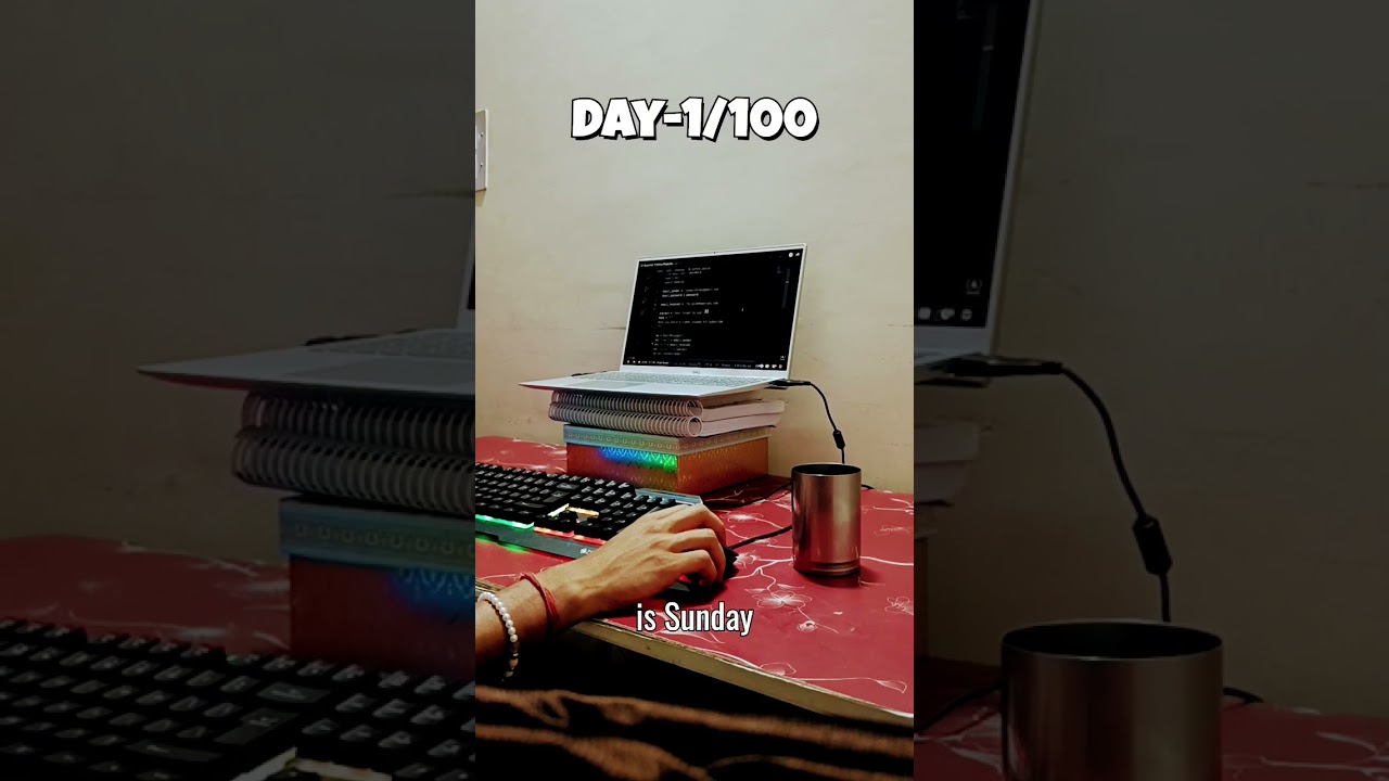 Day 1 of 100 Days of Code | Python Email Sender Project #100daysofcode