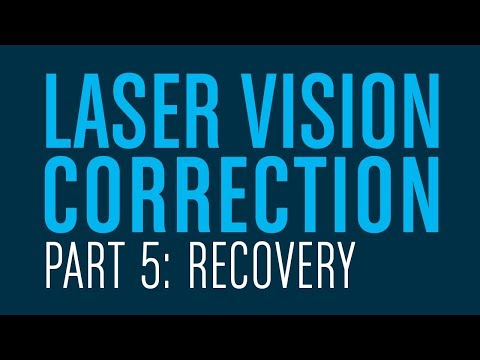 Your Laser Vision Correction Questions Answered - Part 5: Recovery