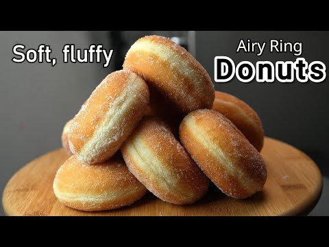 How to make Fluffy Donuts With Basic Tools. Perfecting Yeast Donuts By @theapron41.