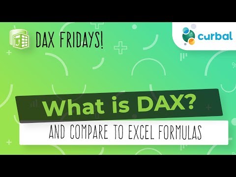 DAX Fridays! #86: What is DAX? (and compare it to Excel formulas)