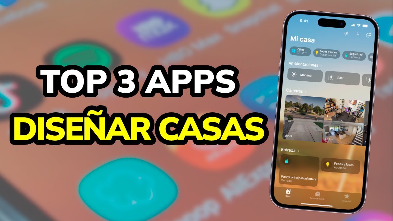🥇 3 Mejores APPS para DISEÑAR CASAS desde el MÓVIL (2026)