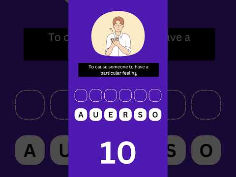 Scrambled Word Game - Guess the word (6 letter word)