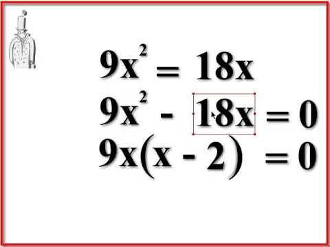 ch 10 quiz 9 x squared equals 18x