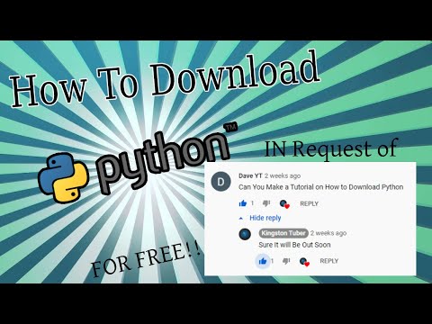 How To Download PYTHON IDLE 2020 *English*