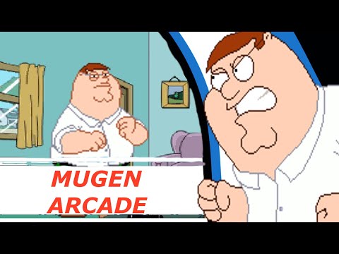 Mugen Arcade Mode with Peter Griffin by The 14th Doctor/BobaFett (2023)
