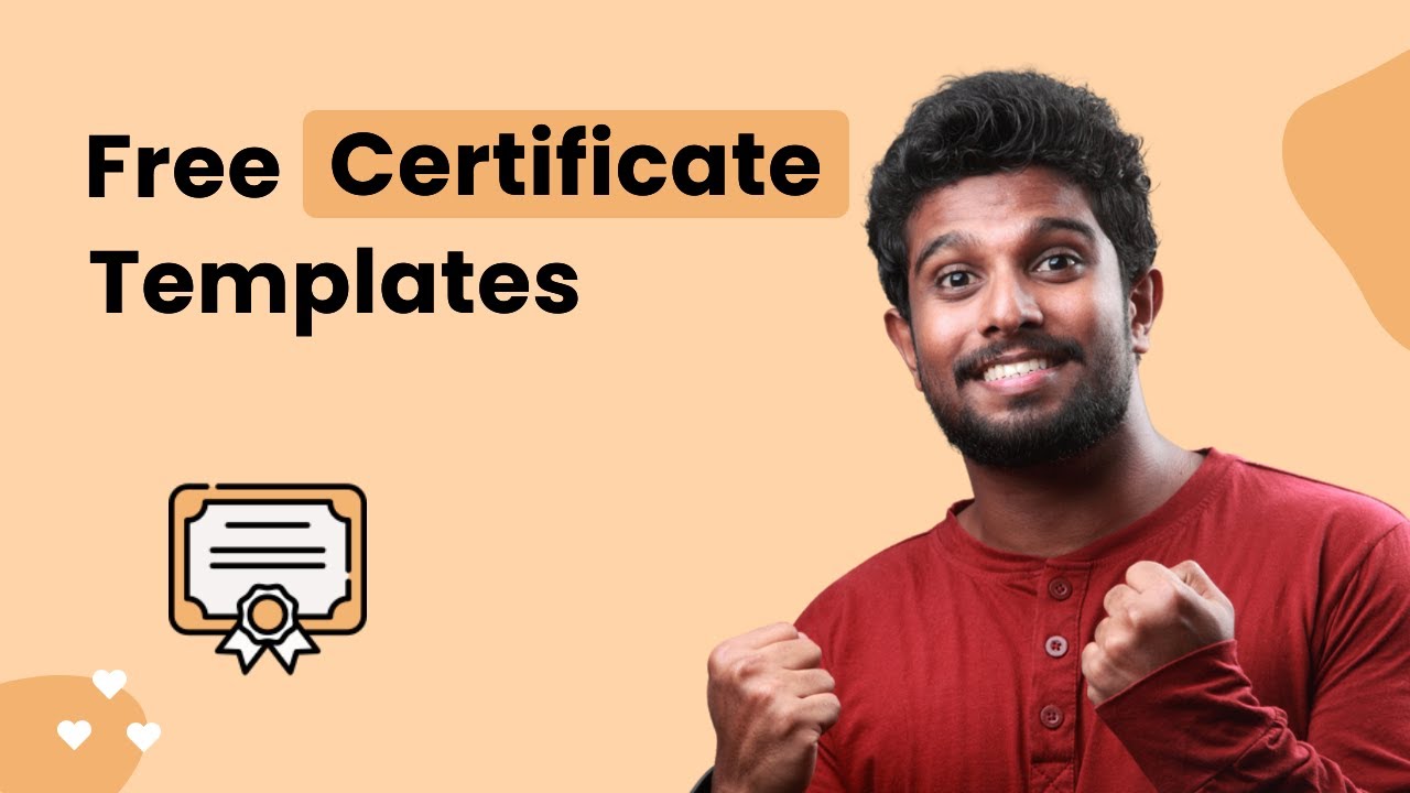 Free Certificate Templates