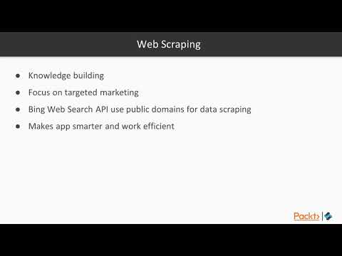 Learn Smarter Web Apps with Azure ML and Cognitive Services Use Cases of Web Scraping | packtpub ...