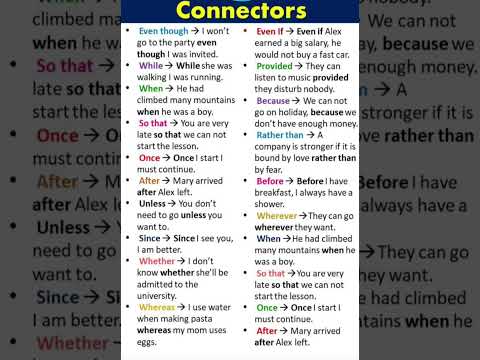 Connector Important Grammar Rules #shorts