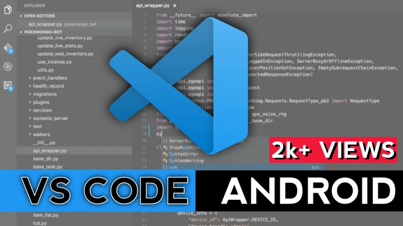 How to use 😎 Visual Studio Code on Android device😳? Install vs code on android 😱
