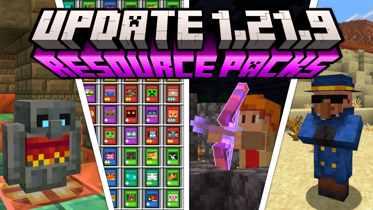 15+ INCREDIBLE Minecraft Texture Packs for 1.21.9! (Copper Age Update)