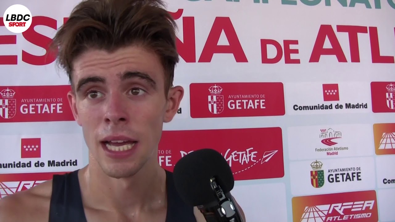 Entrevista a Adrián Ben tras el apasionante sprint con Adel Mechaal ...