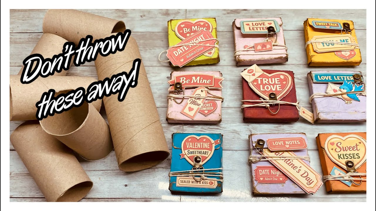 Turn Toilet Paper Rolls into Gift Boxes | Easy DIY #toiletpaperrollcrafts   #recycledcrafts