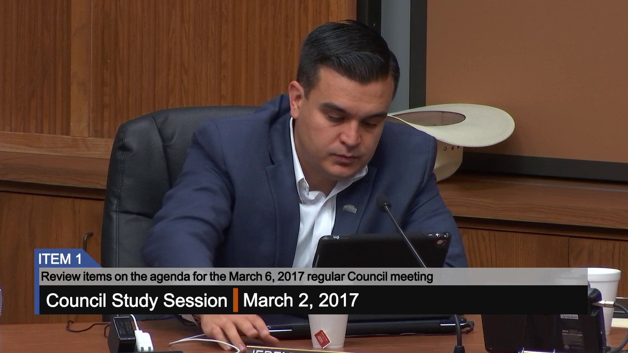 Council Study Session - 3/2/2017