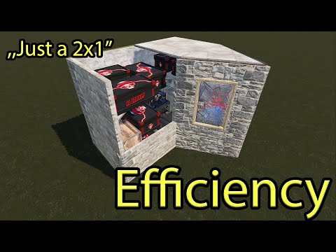Steam Community :: Video :: The Most Efficient 2x1 Base Design in Rust ...