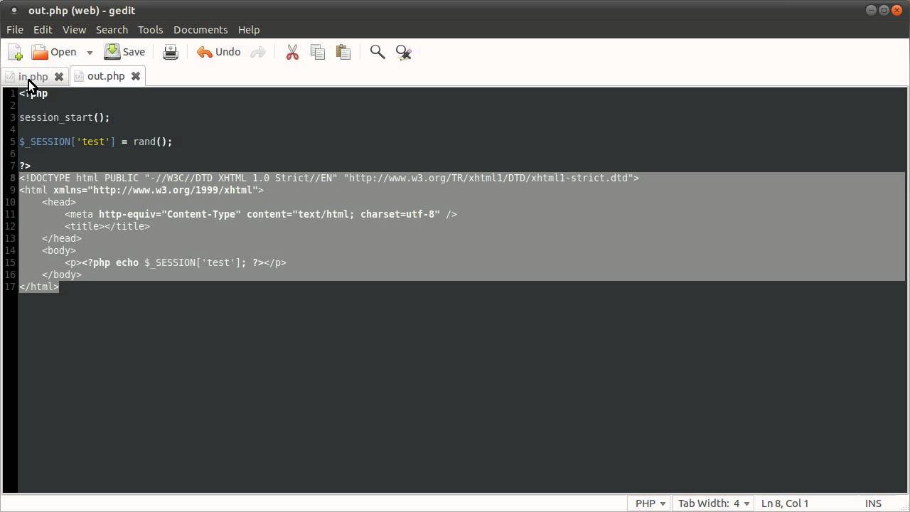 PHP Basics: The PHP Session