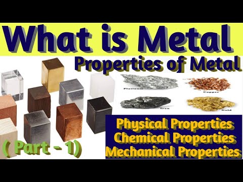 What is Metal ? What are the properties of Metal ( in Hindi )धातु क्या हैं ? धातु के गुण क्या हैं ?