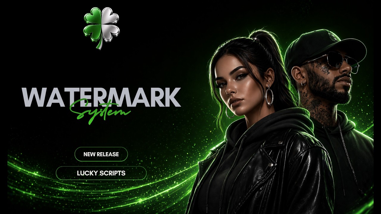 Watermark | Standalone | FiveM Script | Lucky Scripts