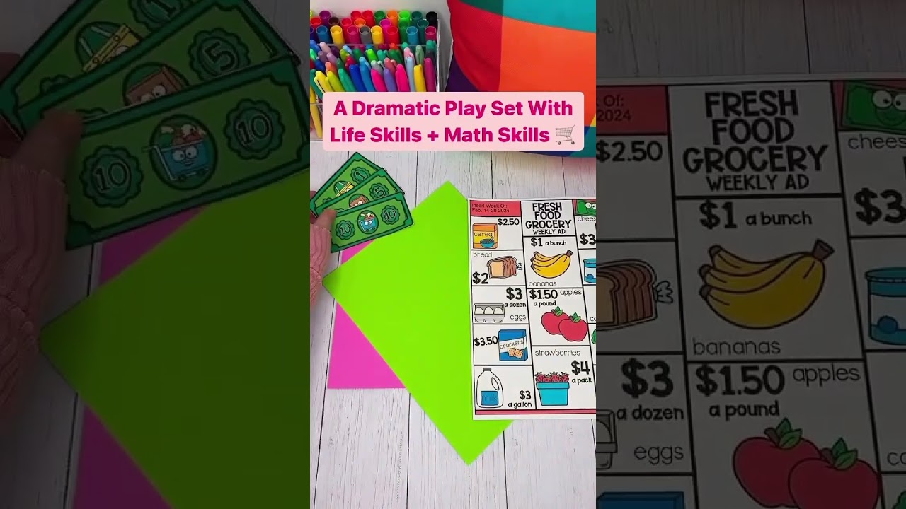 Fun classroom/homeschool resources #dramatic #play #learning #teacher #resources #homeschool #tpt