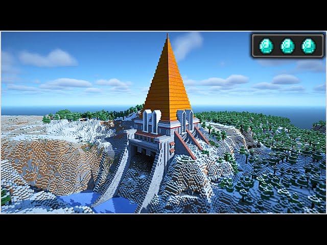 The Ember Spire Fortress 🔥 Minecraft Map