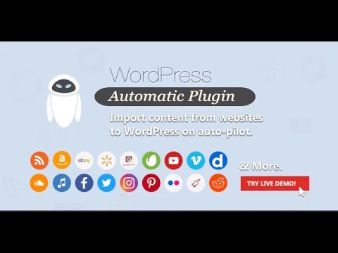 Wordpress Automatic Plugin | wp automatic plugin tutorial |wp automatic plugin free download 2022