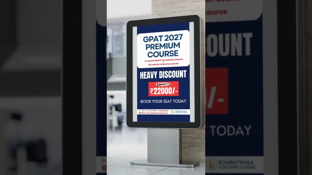 Heavy Discount || GPAT 2027 Premium Course
