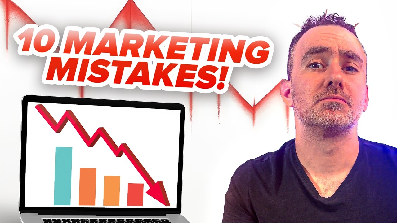 10 Critical Marketing Mistakes That Stunt Business Growth - Marketing Advice By Martin Sofalvi 2024
