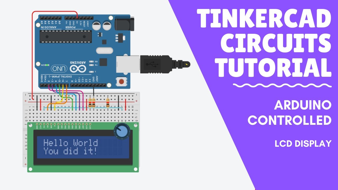 Mastering Tinkercad Circuits A Comprehensive Guide To Using An Lcd Screen With Arduino Galaxyai