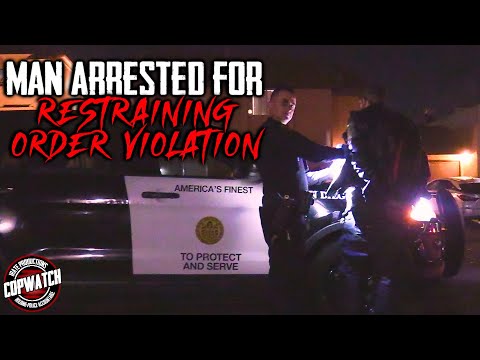 Man Arrested for Restraining Order Violation | Copwatch | United ...