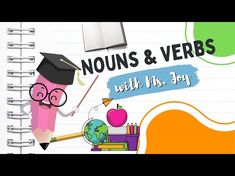 Understanding Nouns and Verbs | Fun Grammar Lesson for Kids, Learning with Ms. Joy, Parts of Speech