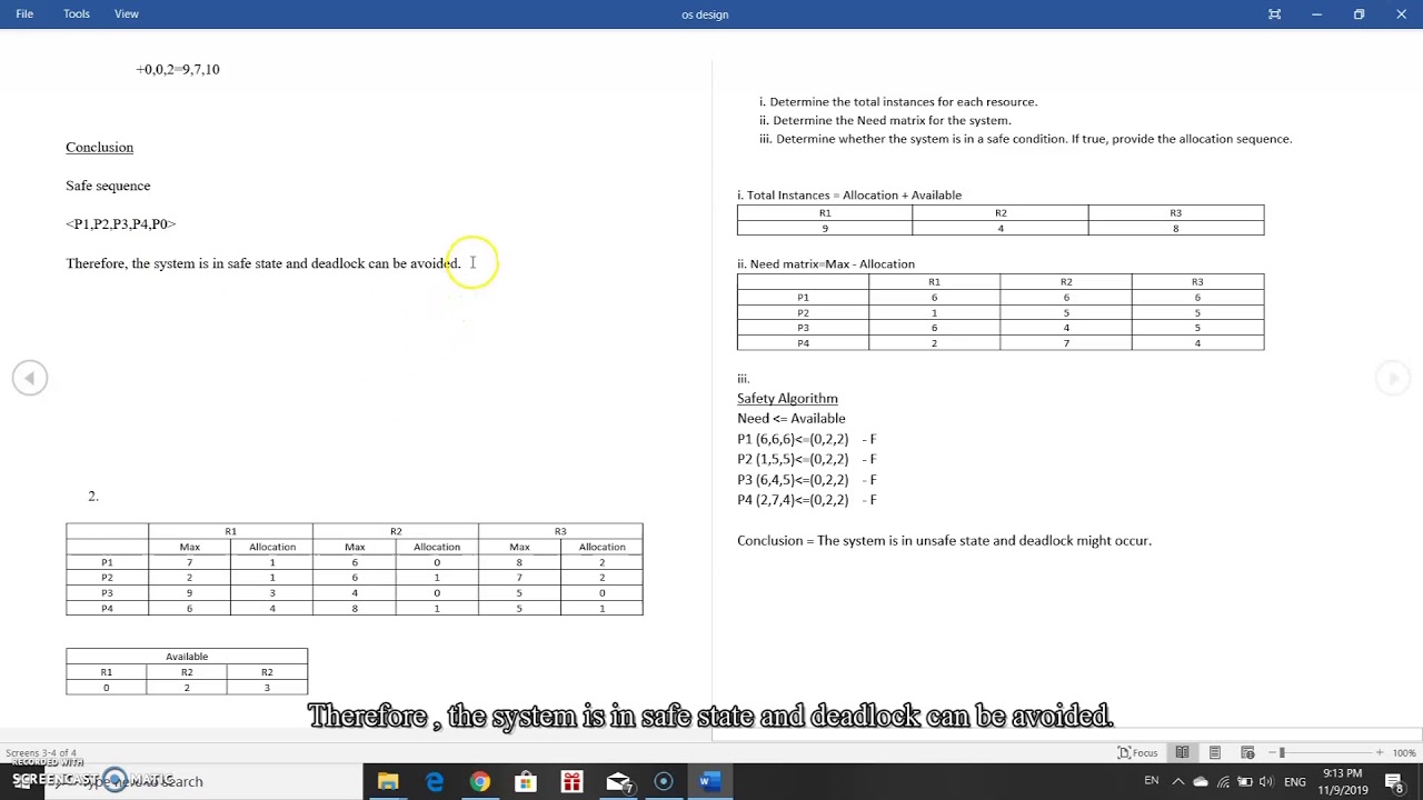 Operating Systems Assignment DOS5311