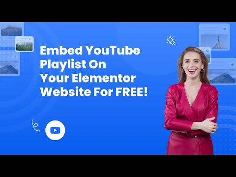 How to embed YouTube Playlist on Elementor?