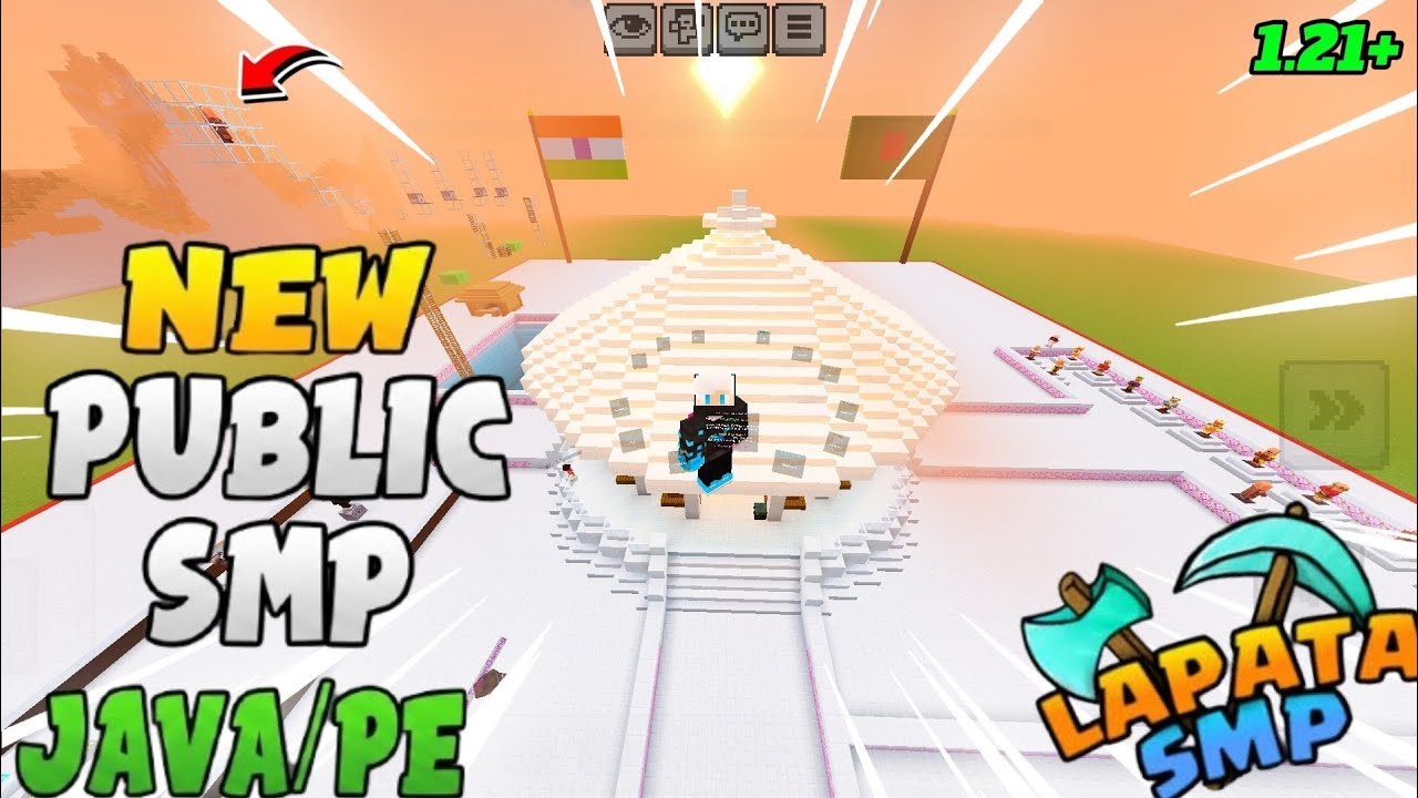 🔥 New Best Public [Smp] SMP Minecraft 1.21 | Cracked 24/7 Server | Java + PE | Free To Join 🎮