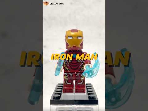 Lego Minifigures Iron Man #lego #legominifigures #ironman #legotoys #legosets #marvel #shorts #fyp