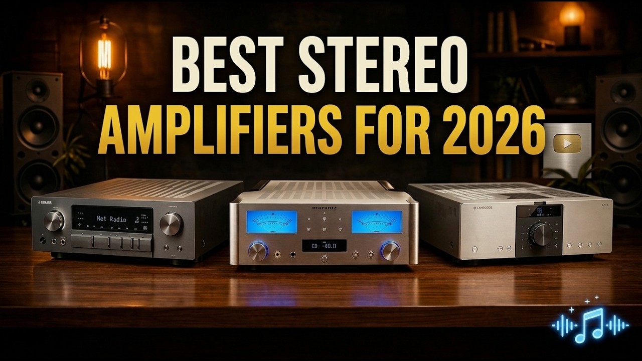Top 5 Best Stereo Amplifiers for 2026 | Ultimate Hi-Fi Sound Guide